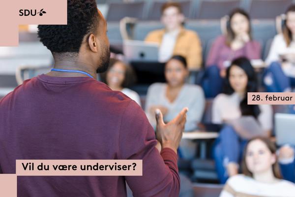 Vil du være underviser? - SDUnet
