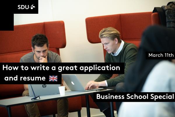 How to write a great application and resume - SDUnet