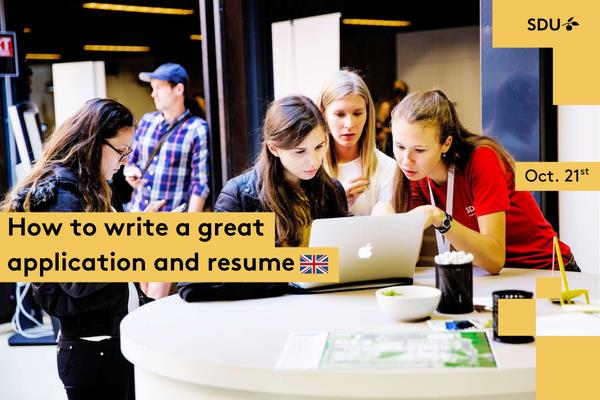 How to write a great application and resume - SDUnet
